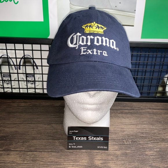 Corona | Accessories | Corona Extra Logo Blue Hat | Poshmark